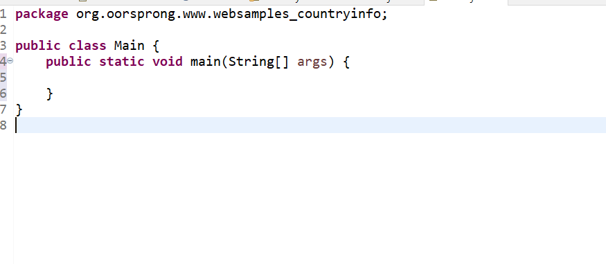 Creating a web service Java client, WSDL Java client, WCF service ...